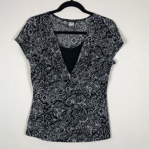 PerSeption Concept | Tops | Perception Concept Black White Blouse ...